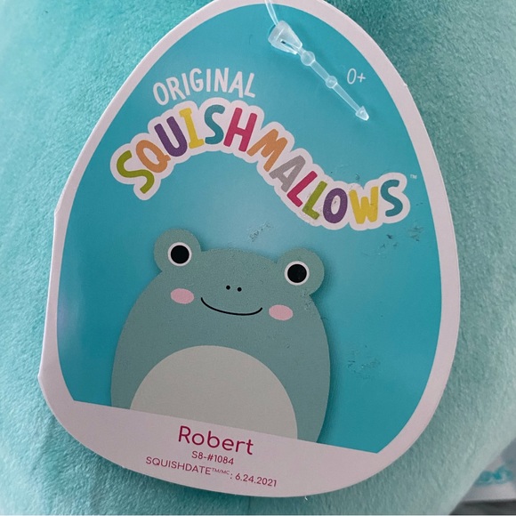 Kellytoy | Toys | Nwt 8 Robert The Frog Squishmallows | Poshmark